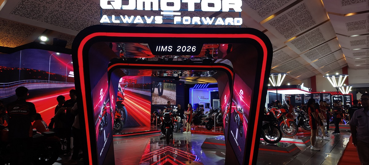 QJ Motor Launching Motor Baru di IIMS 2026, Bawa Segudang Fitur Premium!